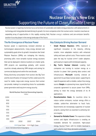 Thematic Picks - Nuclear Energy